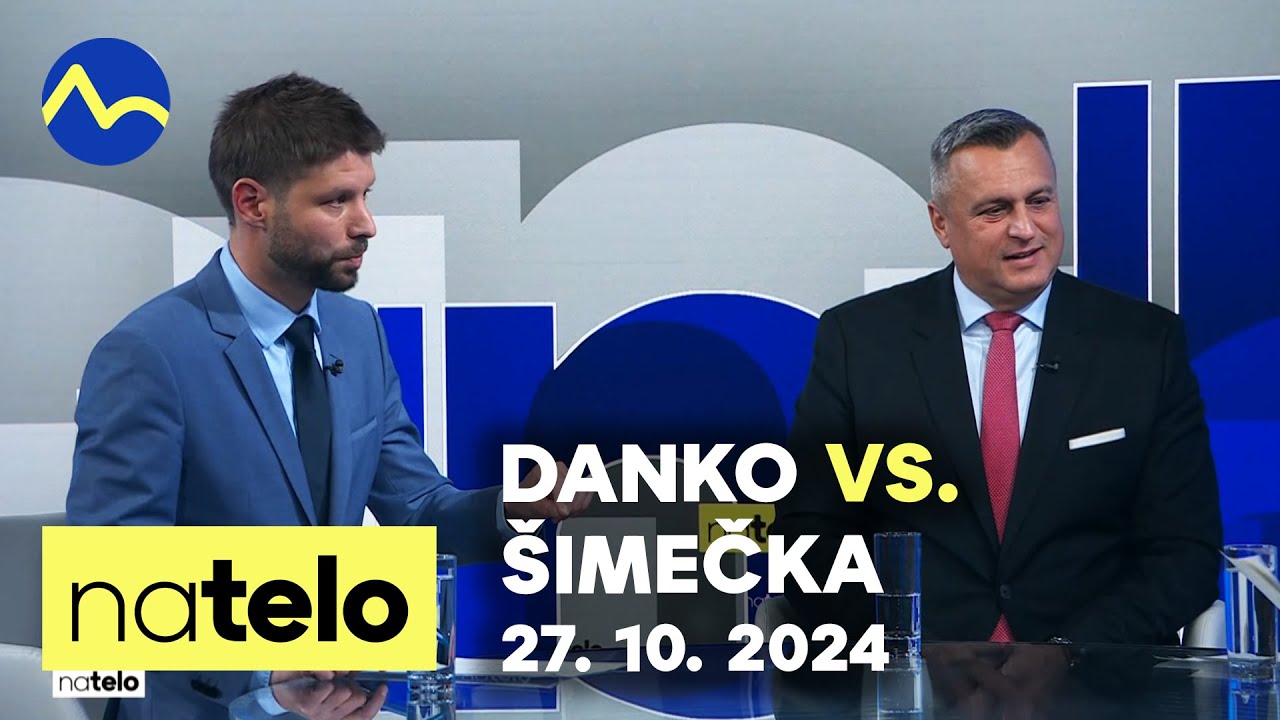 Danko (SNS) vs. Šimečka (PS) | Na telo | SlovenskoVeciVerejne.com
