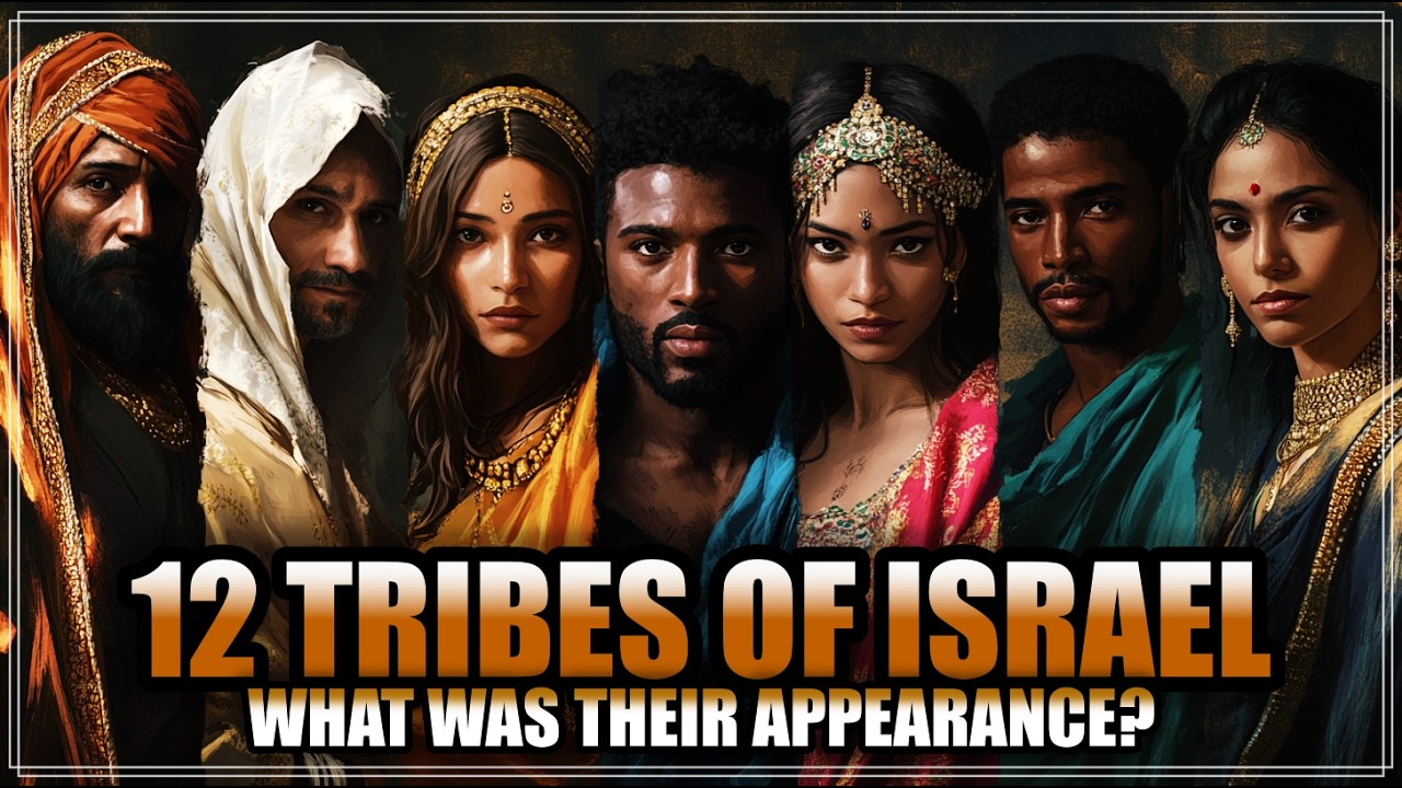 The ethnic and racial appearance of the 12 tribes of Israel ...